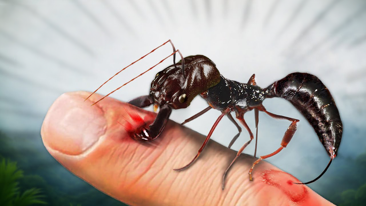 Face-to-face with nature’s fastest bite