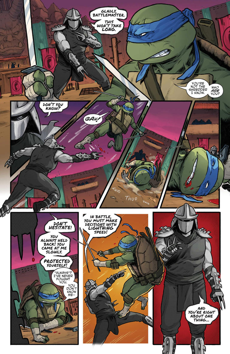 The Teenage Mutant Ninja Turtles' first multiversal battle has a ...