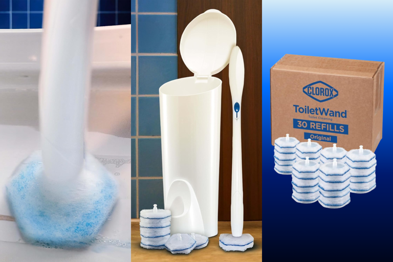 This toilet scrubber is so good, you'll never use a regular brush again ...