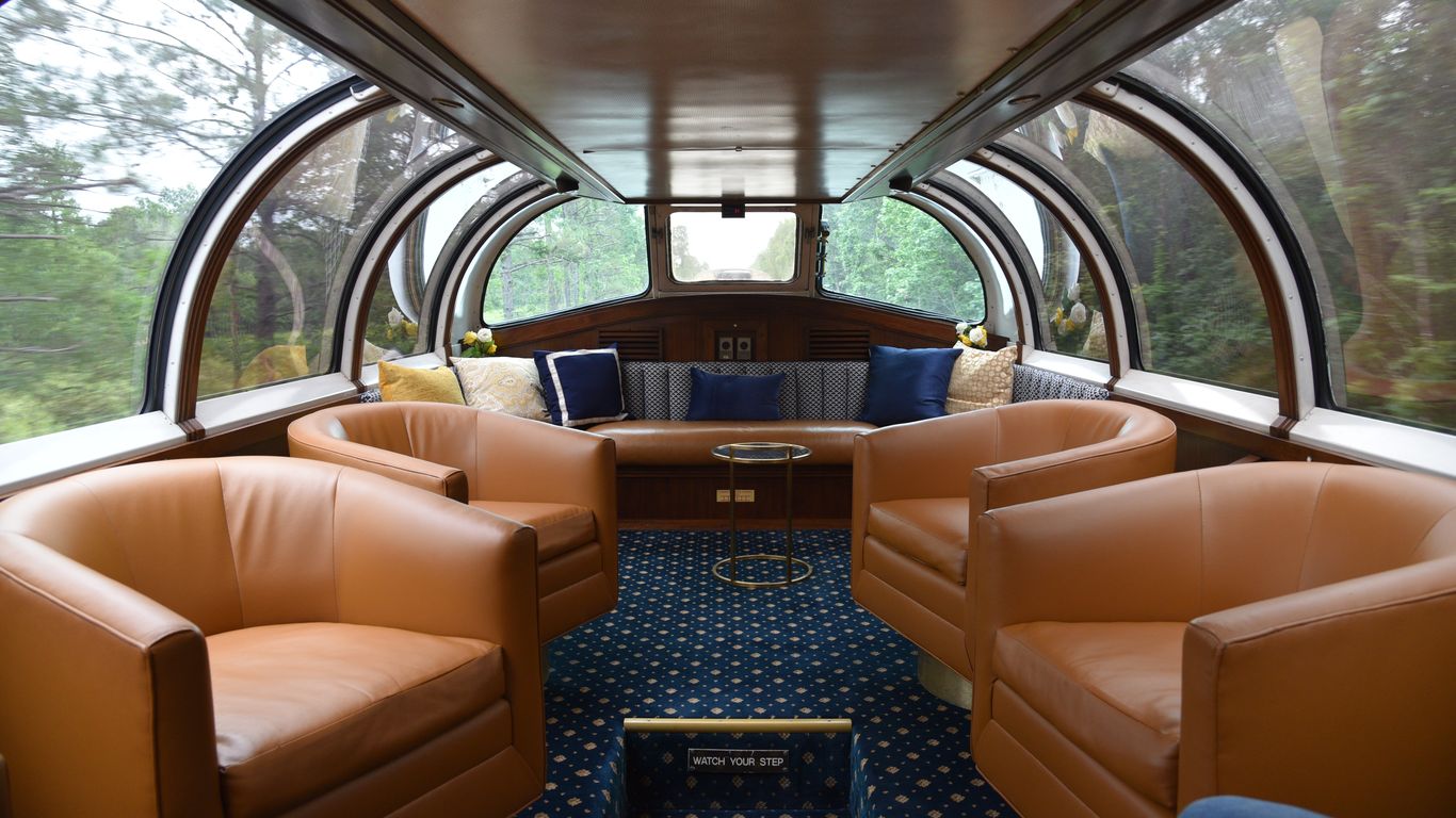 Photos: The $18,500 luxury train experience pulling into Denver