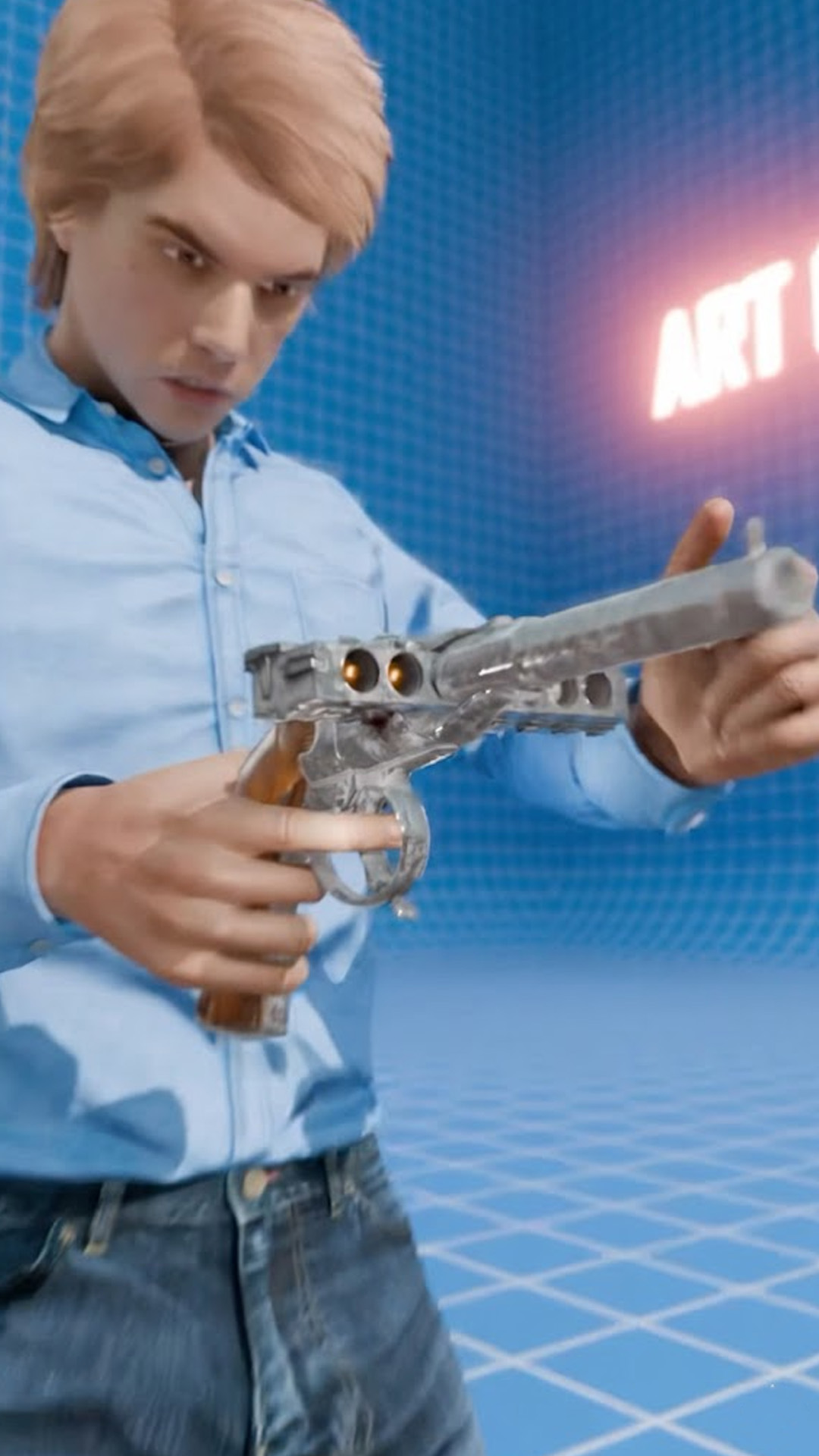 How the harmonica gun worked