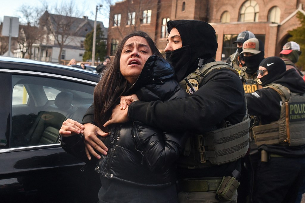 DHS responds after ICE drags woman shouting 'I'm disabled' from car