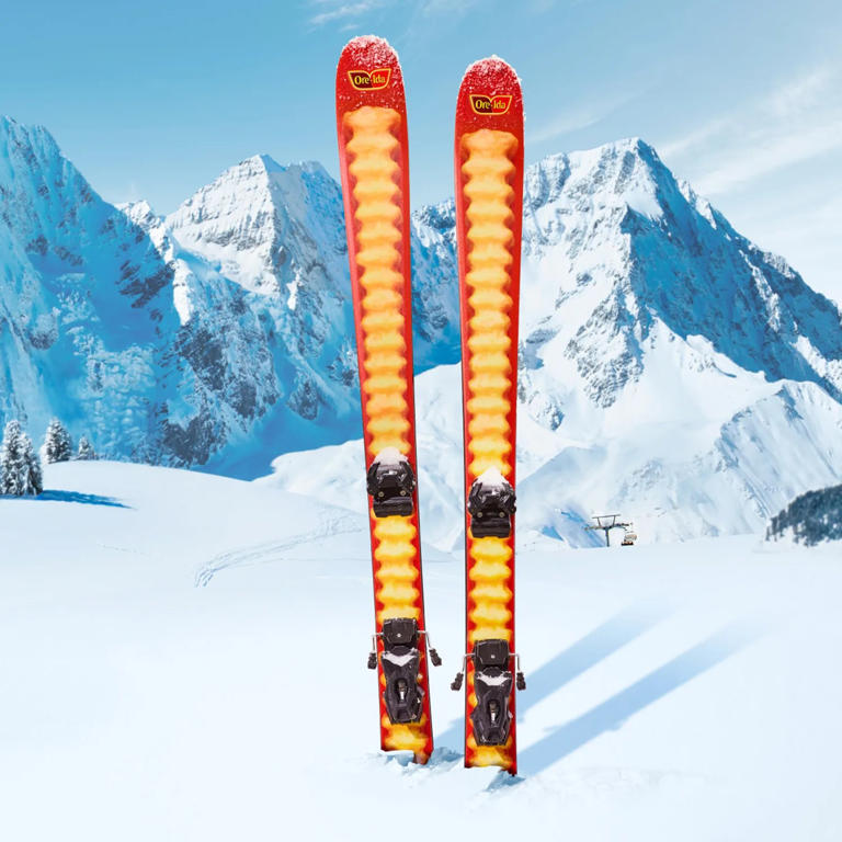 These head-turning skis bring a fundamental technique to life