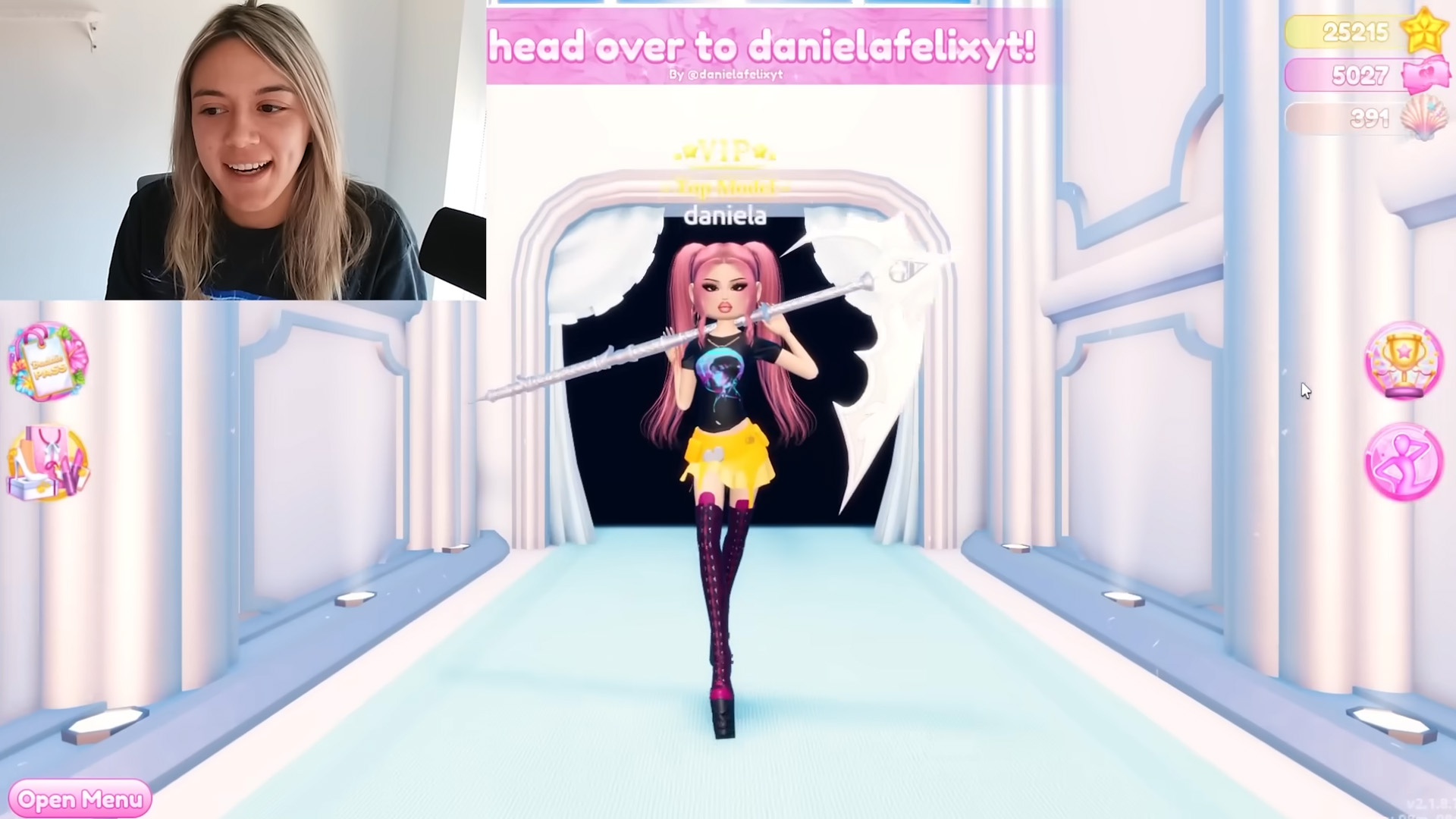 K-pop demon hunter party in Roblox dress to impress