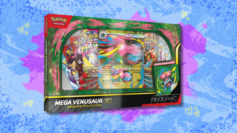 Grow your card cache with 13% off the Pokémon TCG Mega Venusaur EX ...