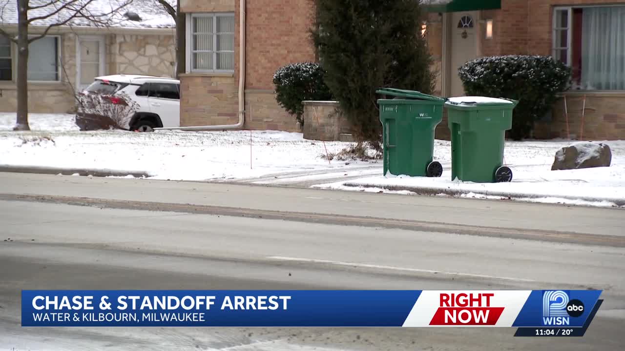 Chase and Standoff Arrest
