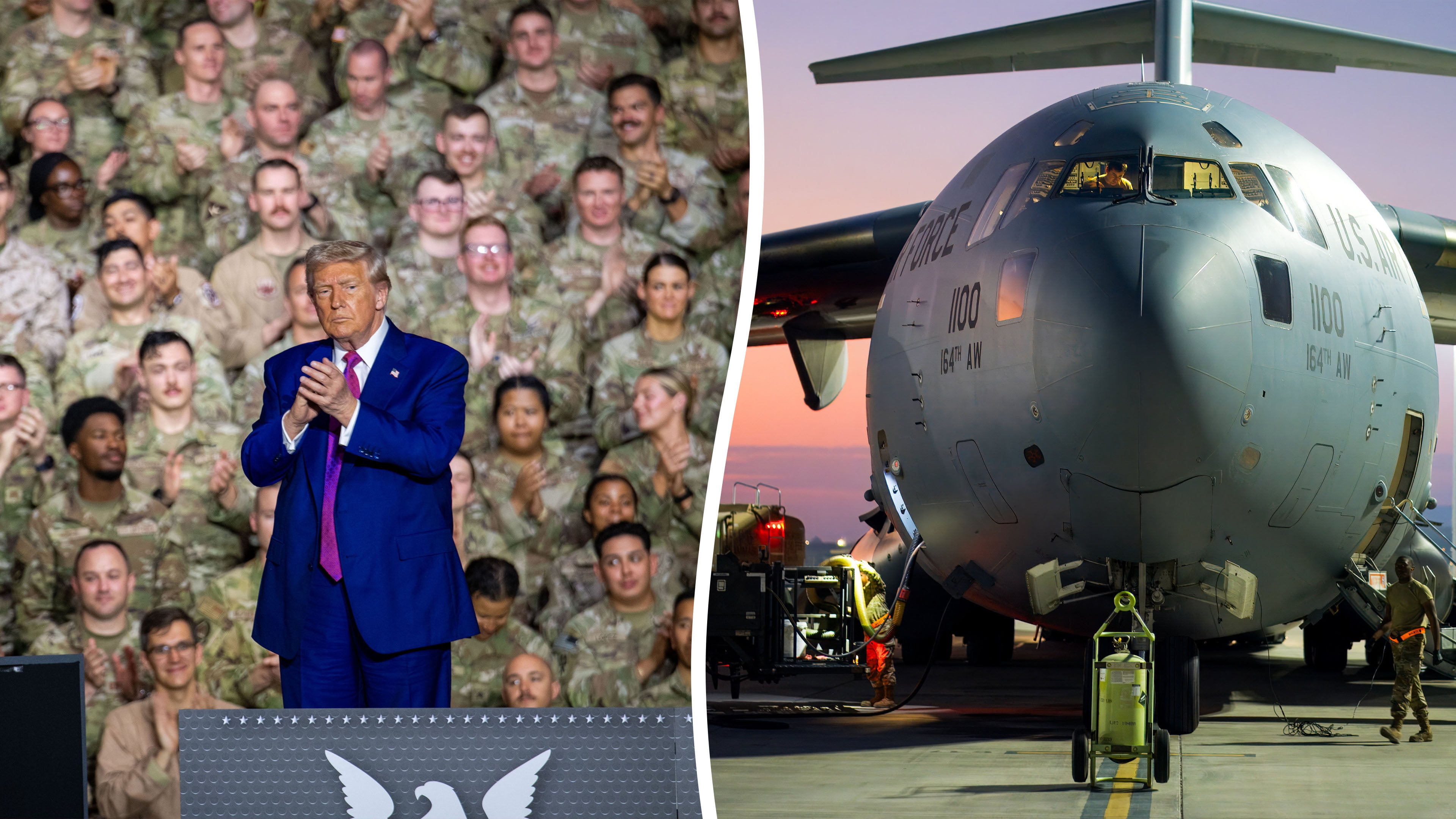 US orders some military personnel at Qatar base to depart by today