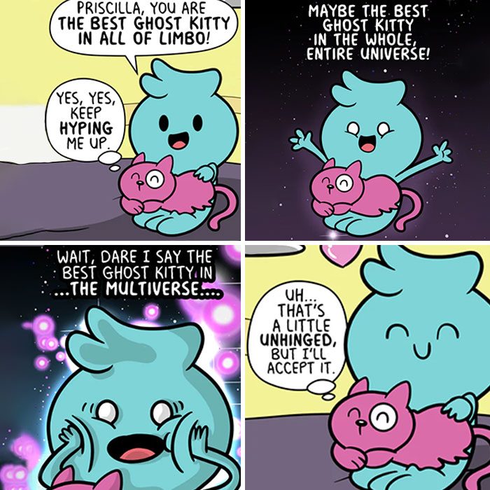 A little ghost: 20 narrative comics about a friendly spirit