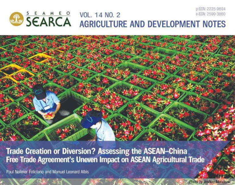 ASEAN-China FTA delivers uneven results for agriculture trade: Vietnam ...