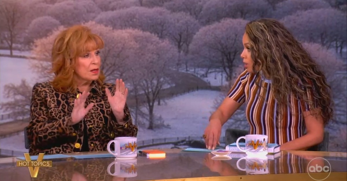 'Enemy of my enemy is my friend': Joy Behar and Sunny Hostin spar over ...