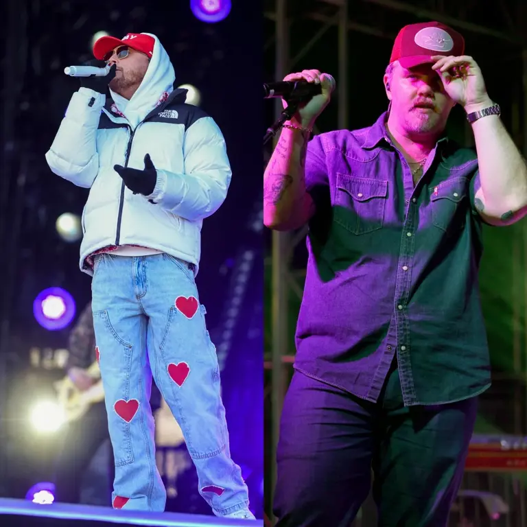 Why Bailey Zimmerman + Ernest switched pants at a Morgan Wallen show ...