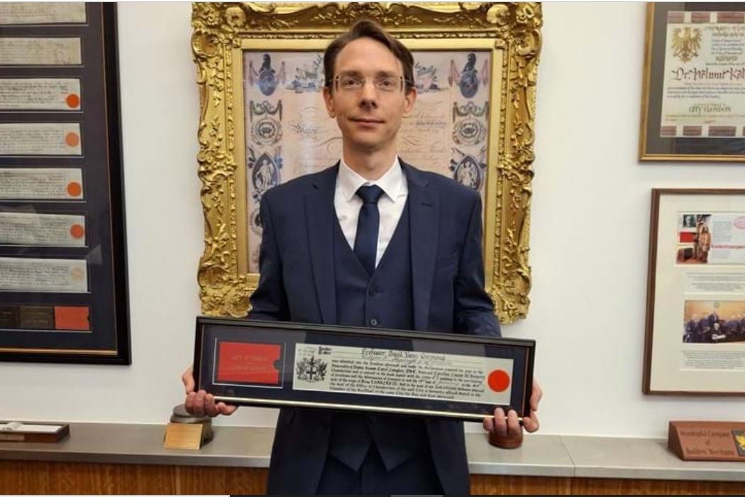 Lancaster University professor awarded Freedom of the City of London