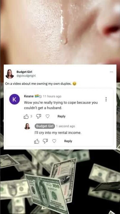 Duplex owner's savage clapback