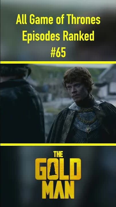 All Game of Thrones episodes ranked #65 #shorts
