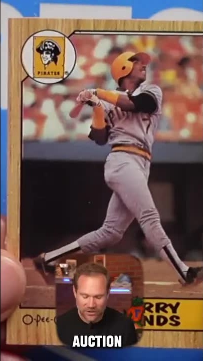 Searching for the iconic Barry Bonds O-Pee-Chee rookie card