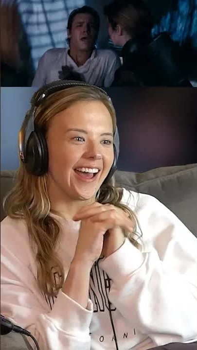 Mia is so happy to see Han rescued in Return of the Jedi (1983)