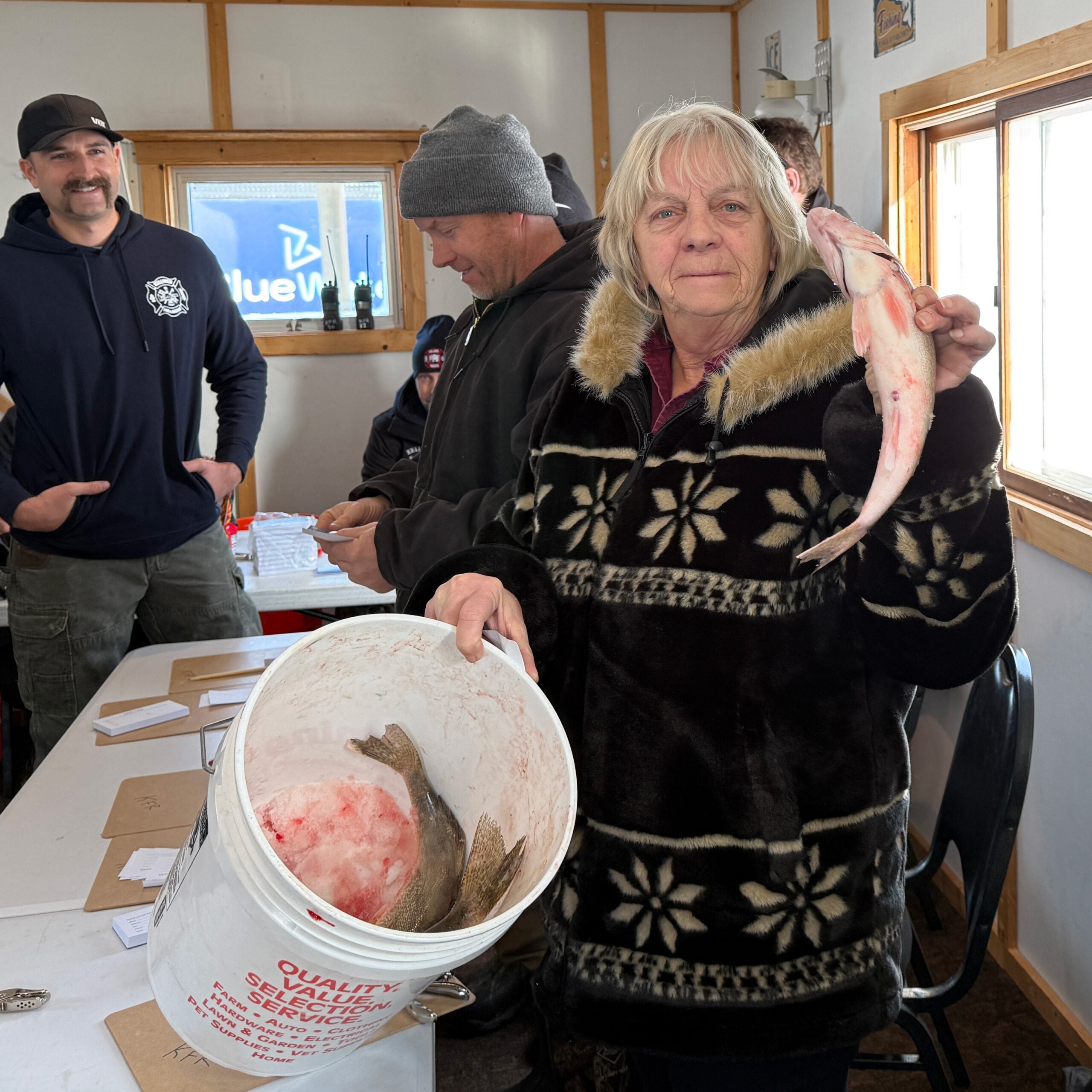 At Minnesota’s coldest ice fishing derby, you don’t want to fall in