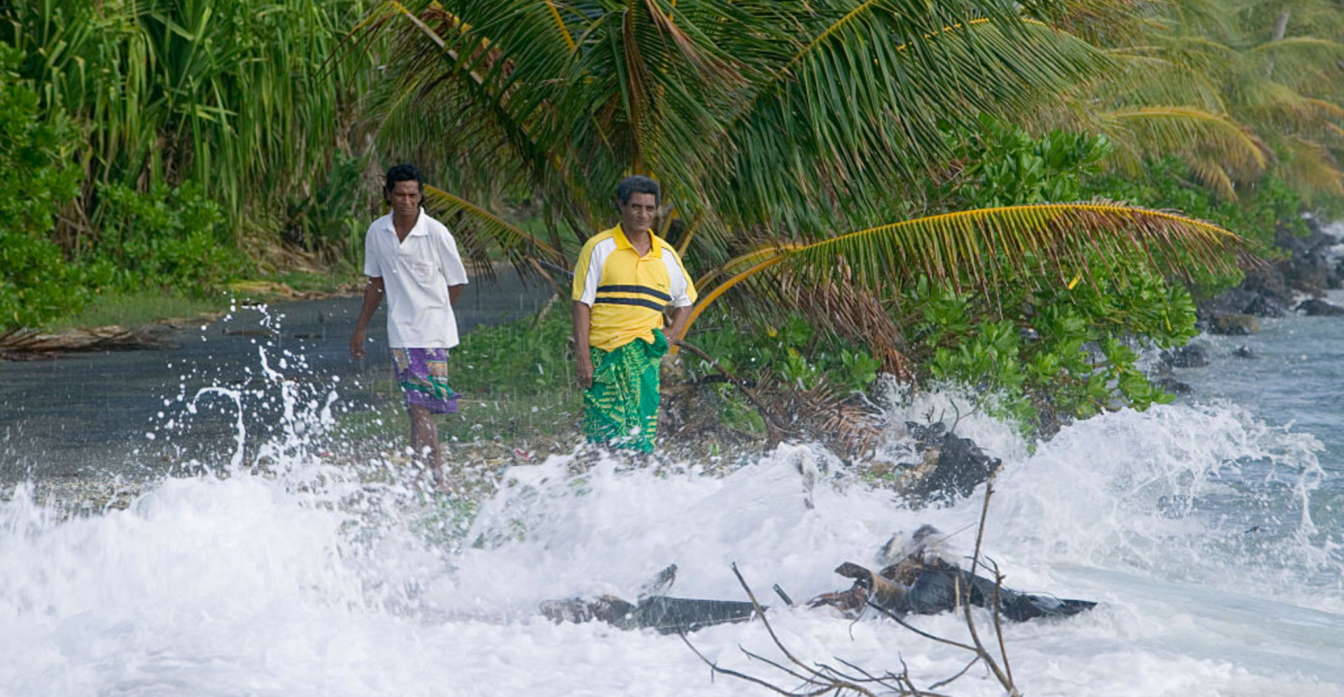 The first country impacted by climate change