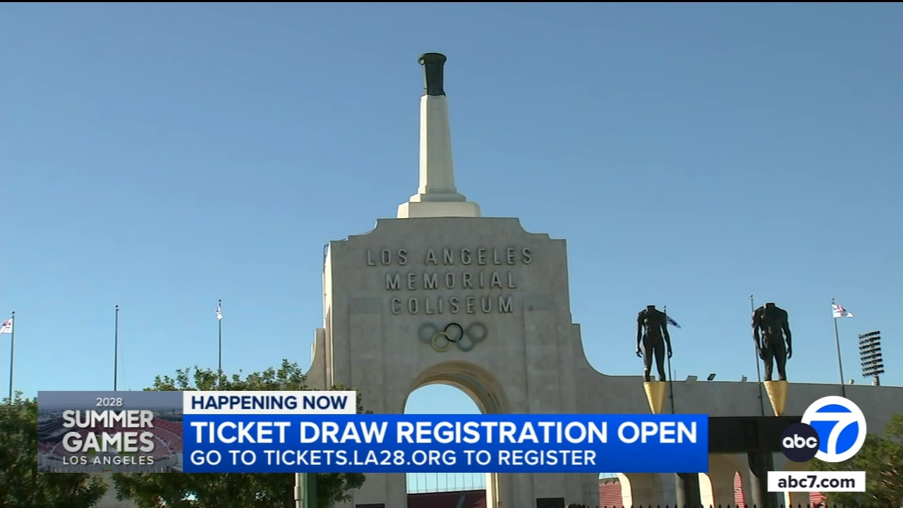 Registration opens for 2028 LA Olympics ticket draw. Here's what you ...