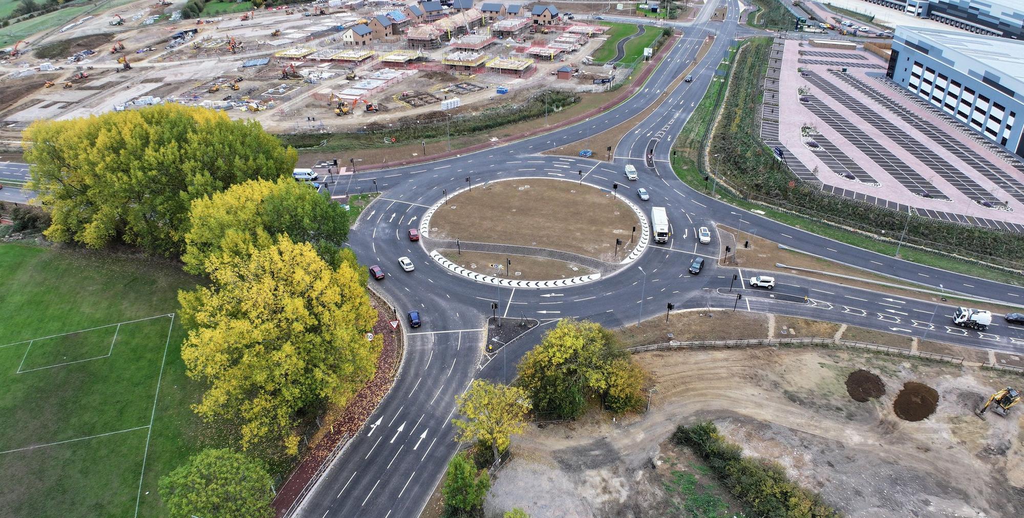 Winvic completes infrastructure works in Newport Pagnell ahead of schedule