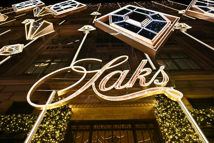 Saks seeks bankruptcy protection, overwhelmed by debt