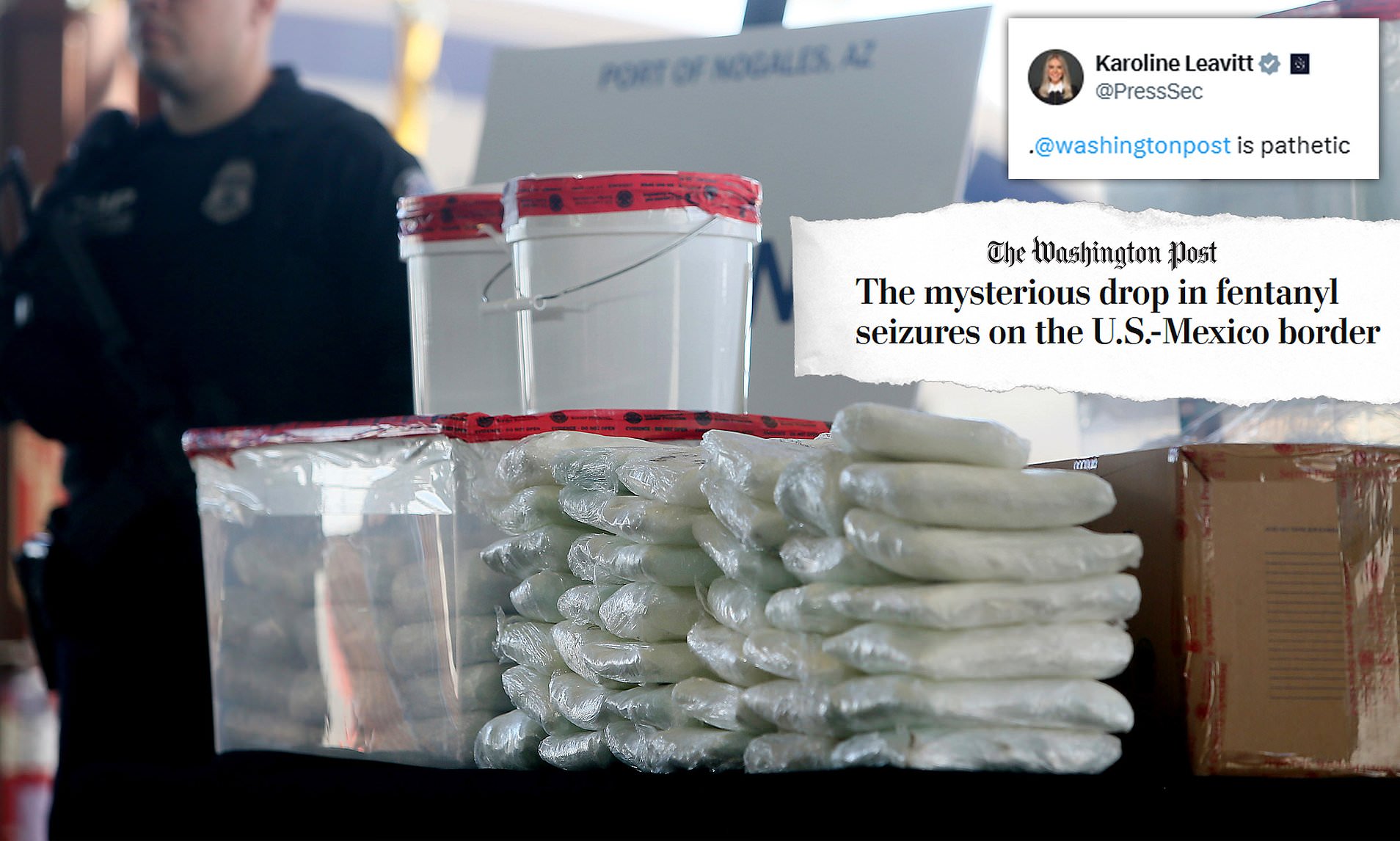 White House blasts Washington Post for its 'pathetic' response to drop ...