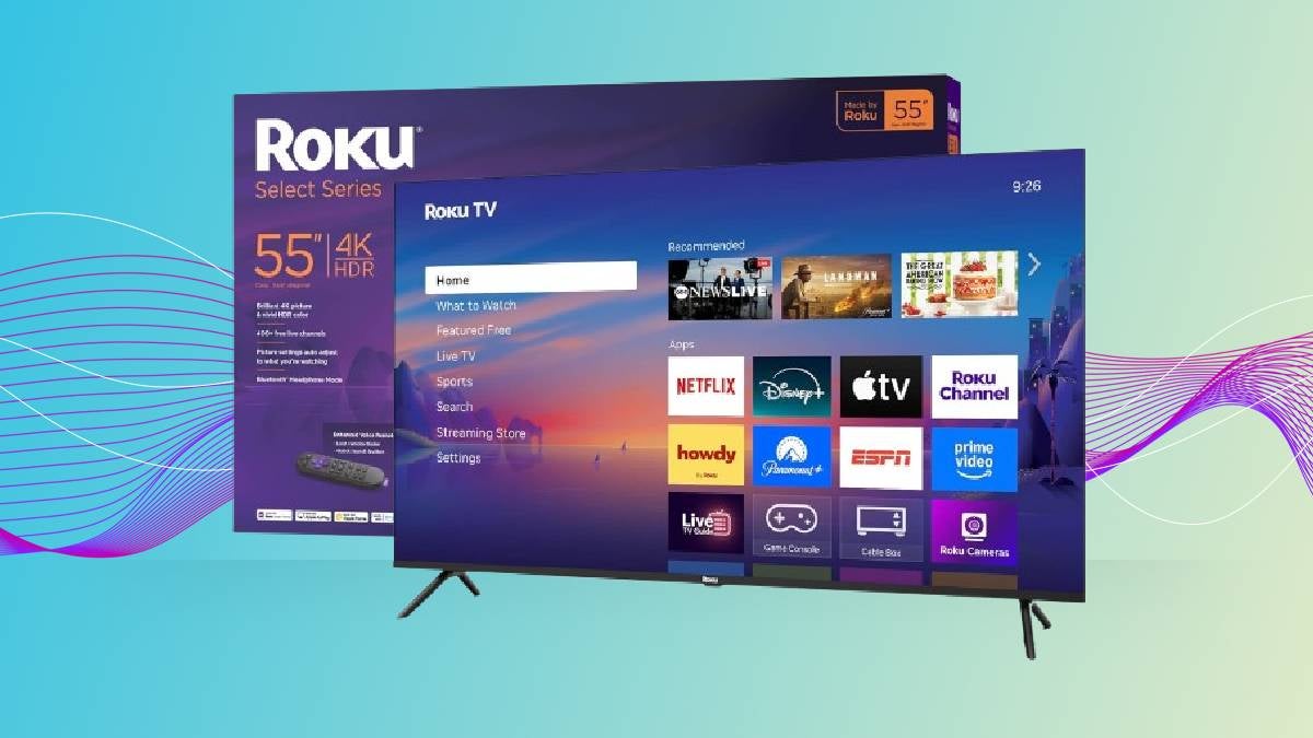 Get 55" Roku Select 4K smart TV for less than $300