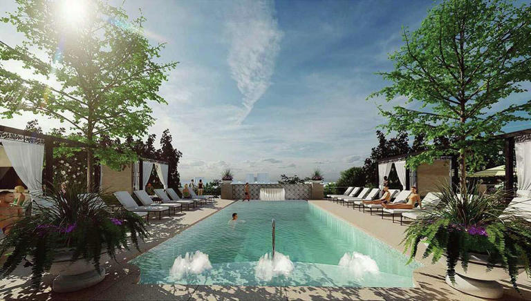 Luxury tower The Langley set to open on former Ashby site in Houston ...