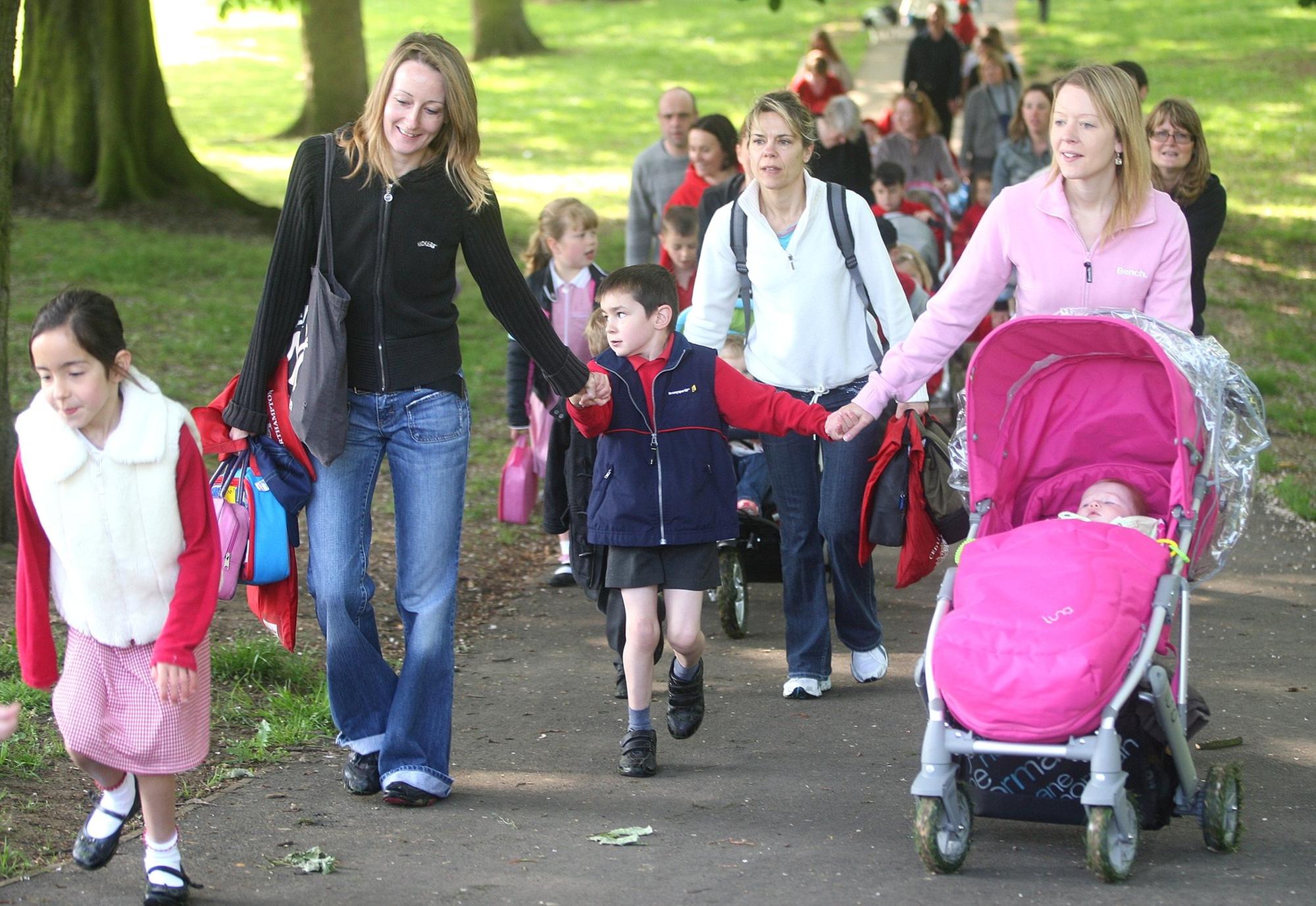 School days: 27 pictures of pupils, parents and staff at Northampton ...