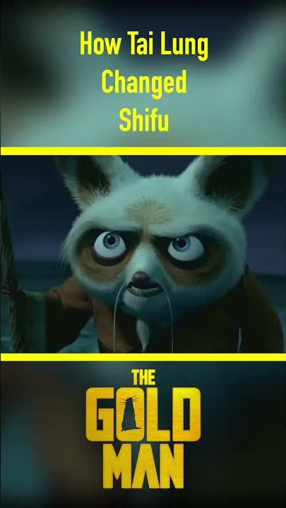 How Tai Lung changed Shifu #shorts