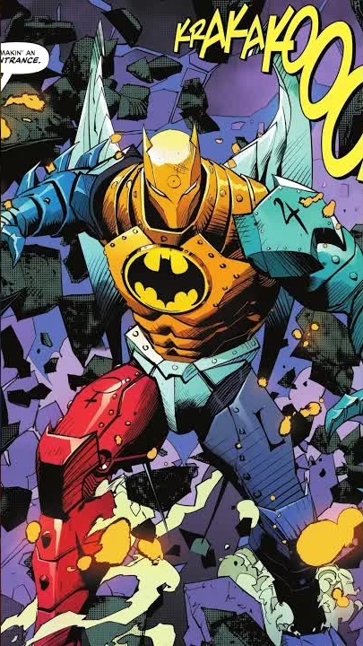 Batman transforms the Metal Men into a batsuit? #dcuniverse #shorts