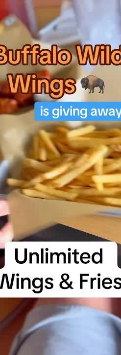 Buffalo Wild Wings is now giving away unlimited wings & fries (and here ...