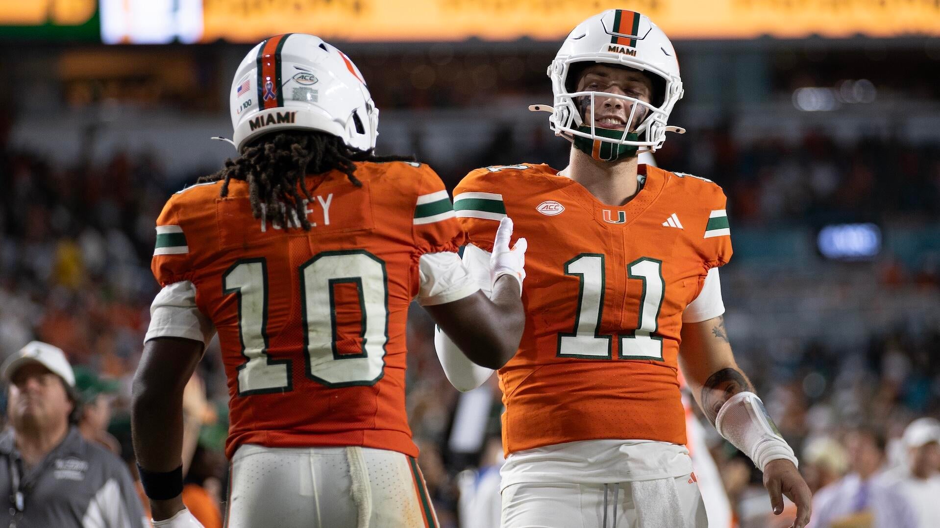 Big offseason moves by Miami, Indiana keyed CFP National Championship ...