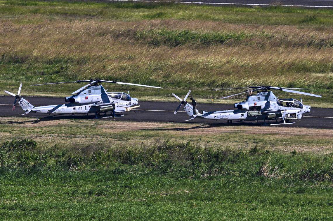 Man accused of pointing laser beam at attack helicopter in Middle ...