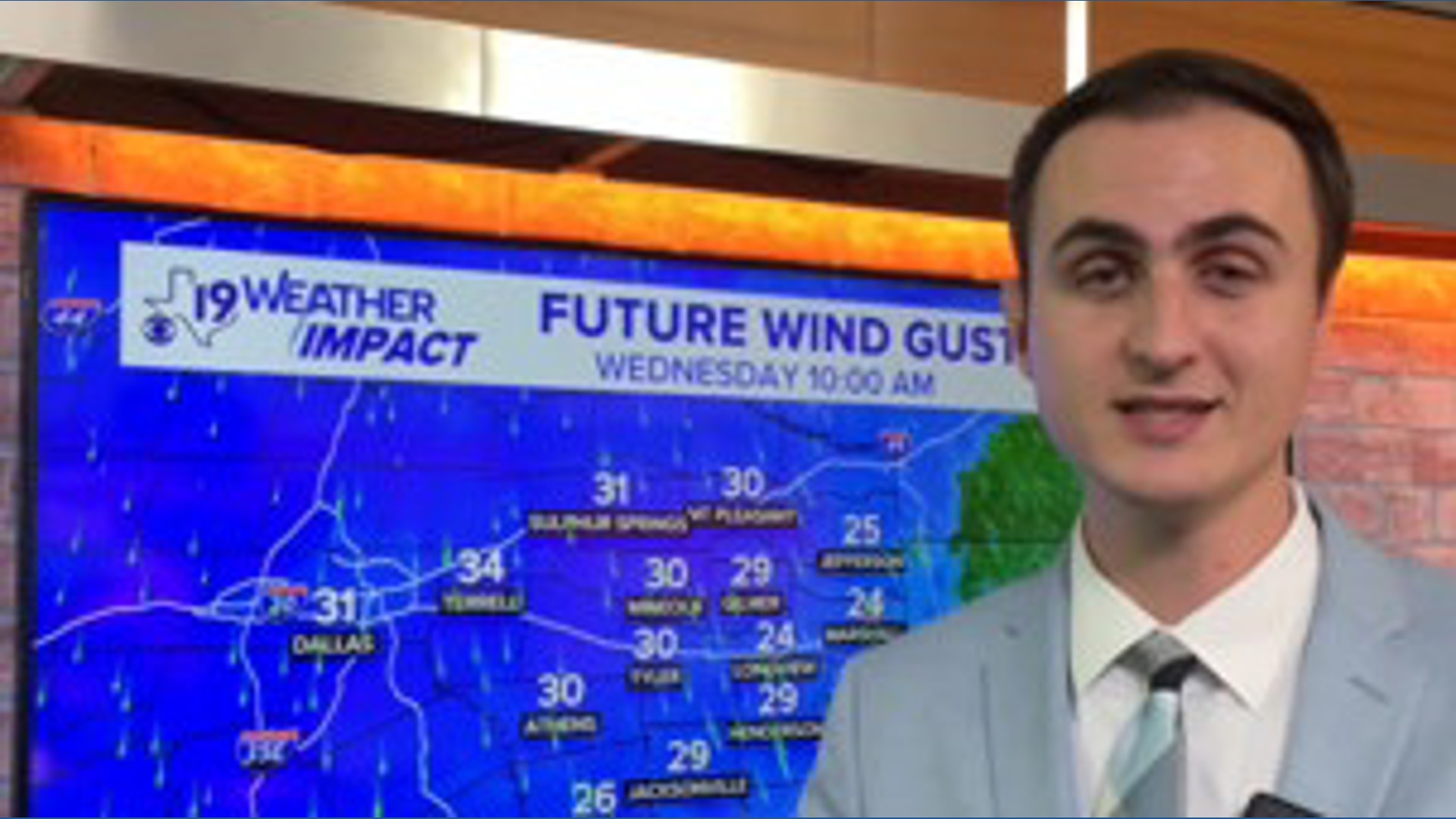 Met minute: Cooler air coming down to East Texas with some strong winds