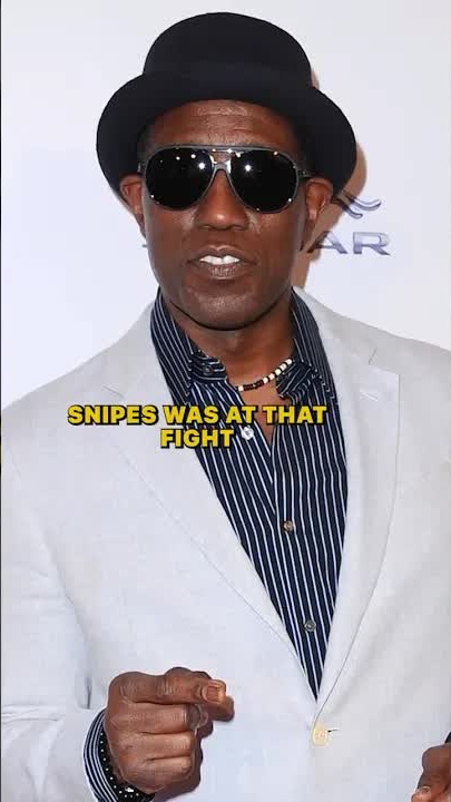 Wesley Snipes was at one of Matt Serra’s early MMA fights at the Copacabana