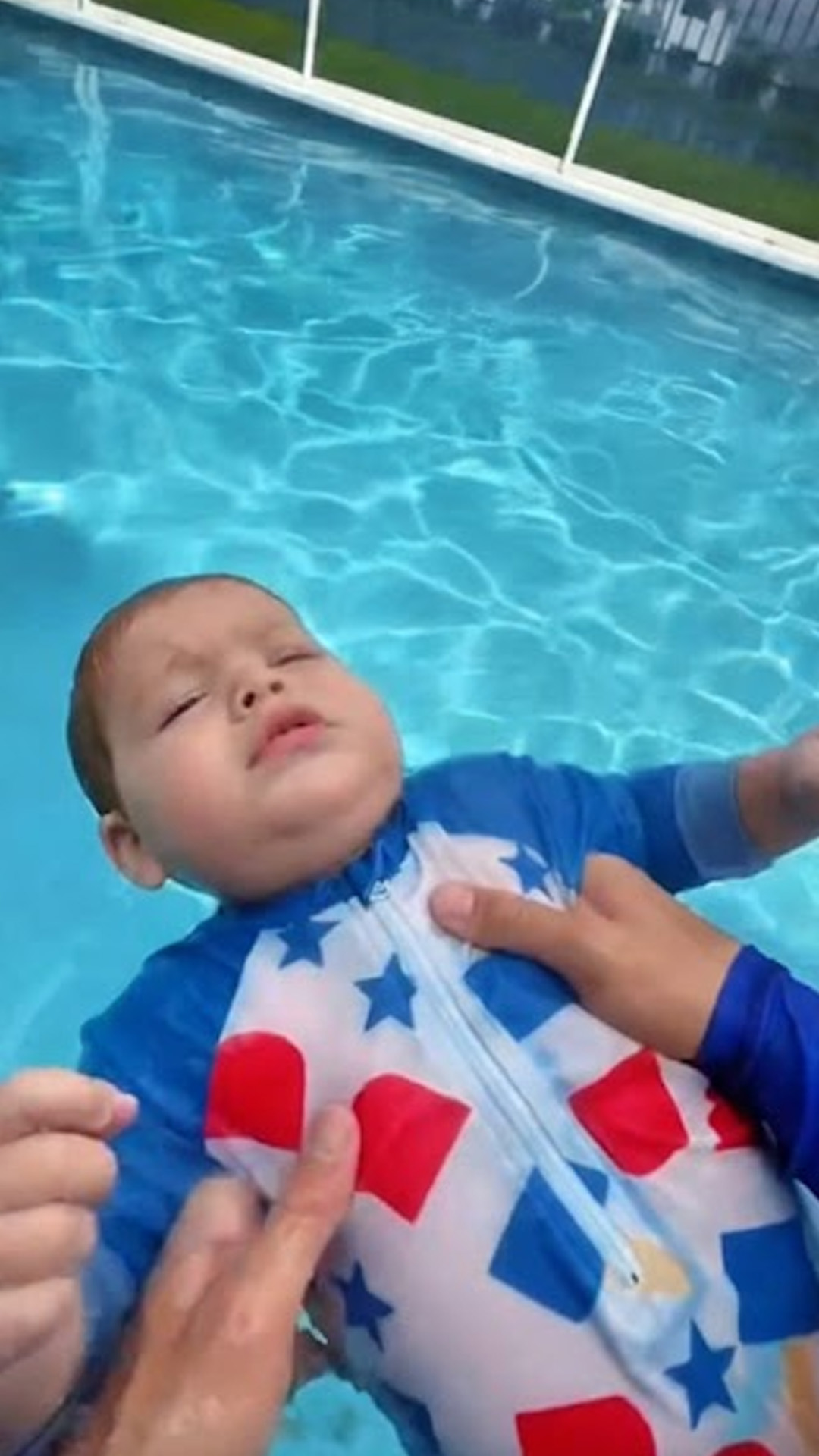 Gentle swimming techniques for one year old toddlers