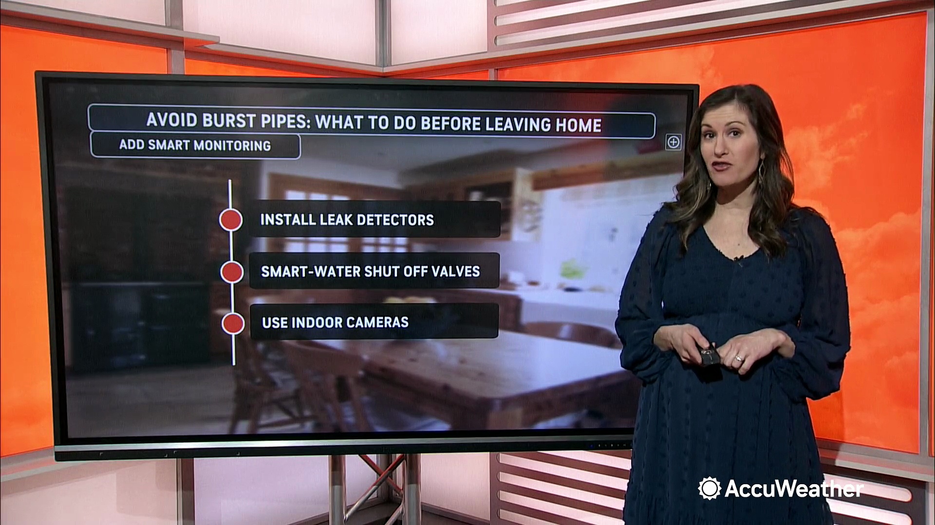 Preventing burst pipes after leaving home