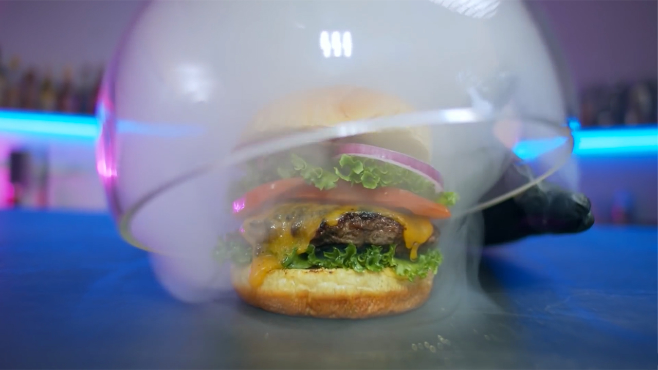 How adding smoke completely transforms a simple burger