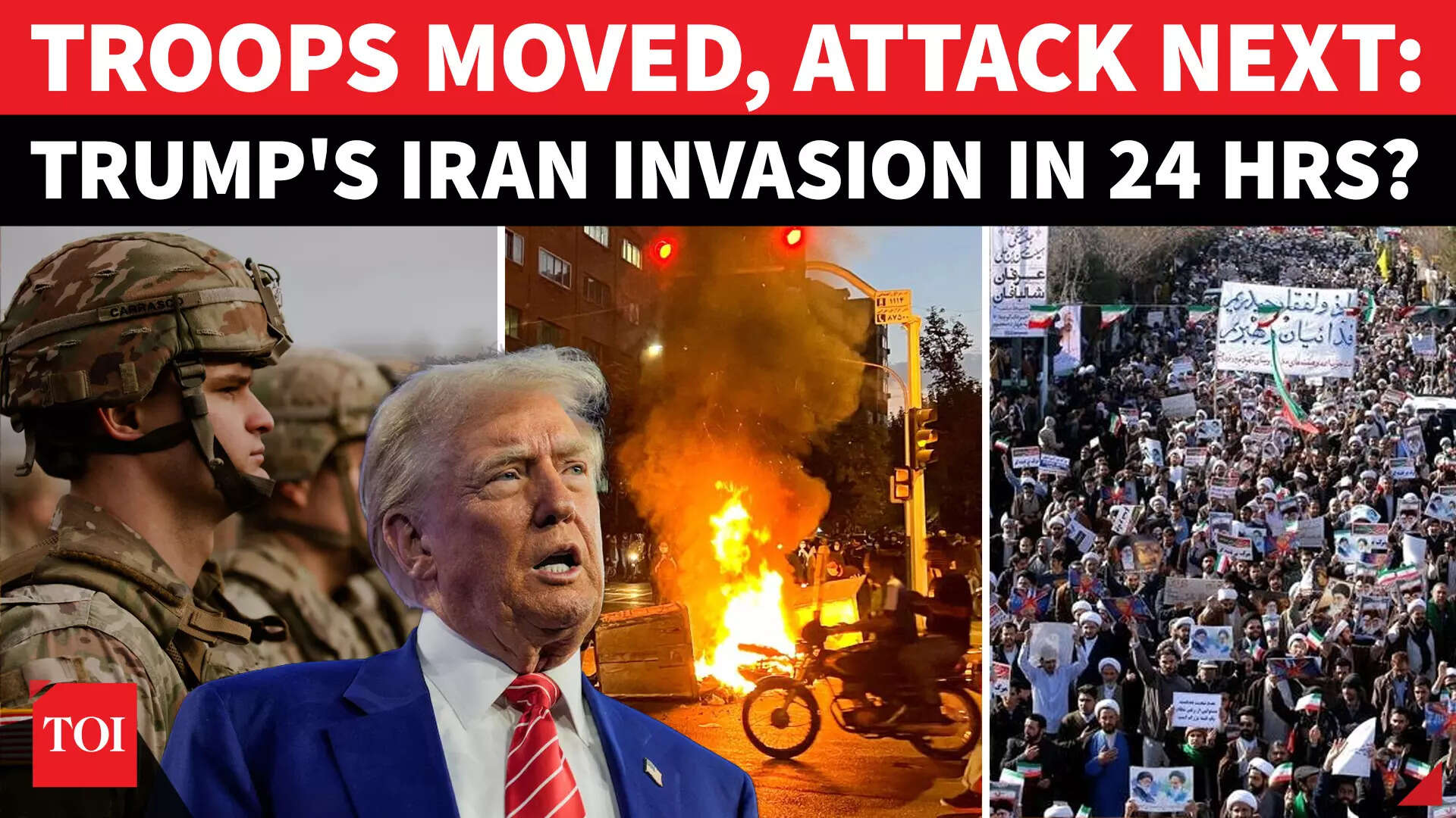 Trump's troops to 'storm Iran in 24 hours': Saudi on alert, Qatar ...