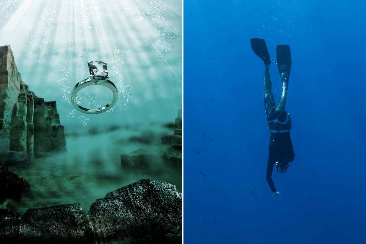 Couple reunited with lost wedding ring 5 years after dropping it into a ...