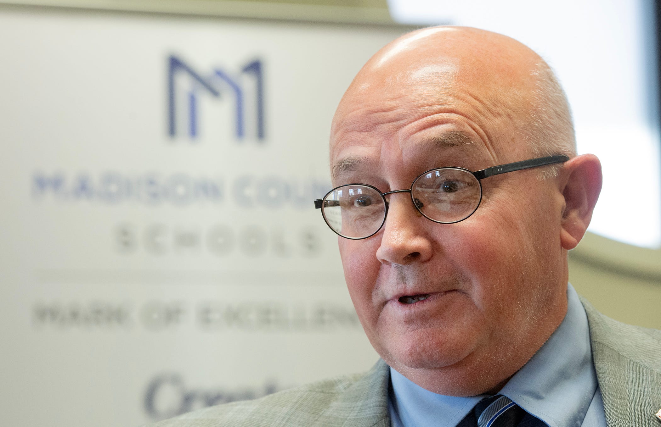 Madison County Schools Superintendent Ted Poore announces retirement