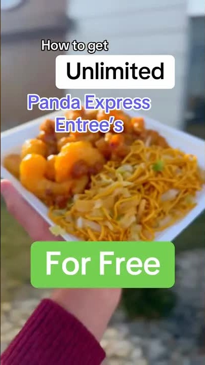 How to get unlimited free Panda Express (receipt hack)