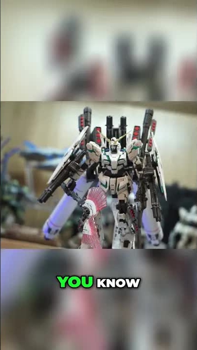 Unicorn Gundam: The gunpla that got me hooked! #shorts