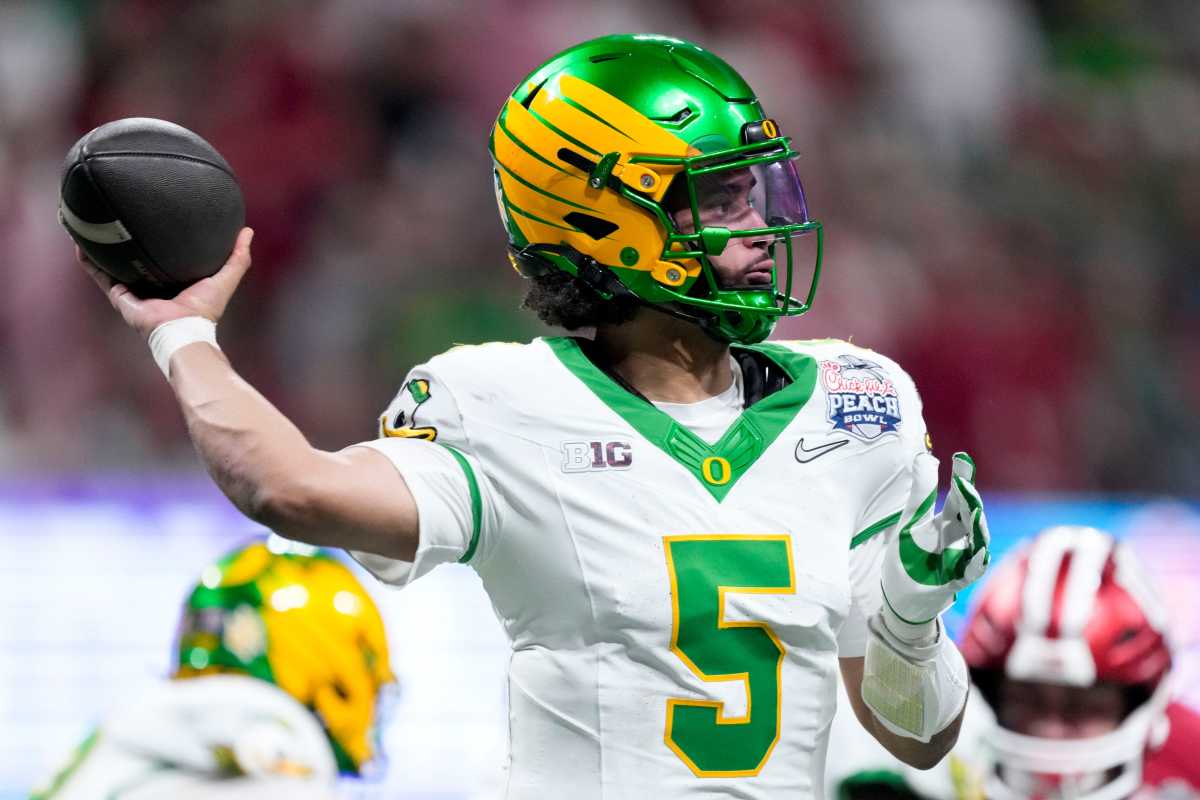 Dante Moore makes the smart decision regarding the NFL Draft at the ...