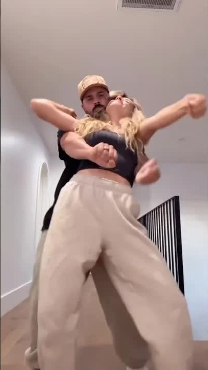 Couple dance challenge at home