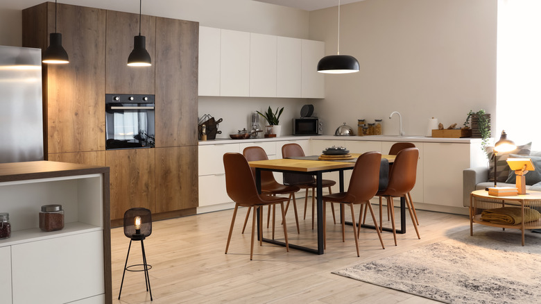 The cabinet and flooring material that's starting to make your space ...