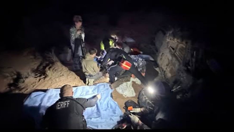 Wilderness group rescues man from UTV crash in remote area of Emery County