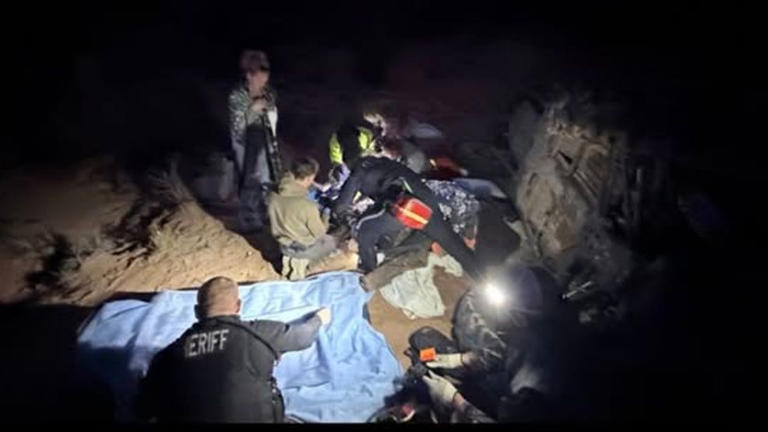 Wilderness group rescues man from UTV crash in remote area of Emery County