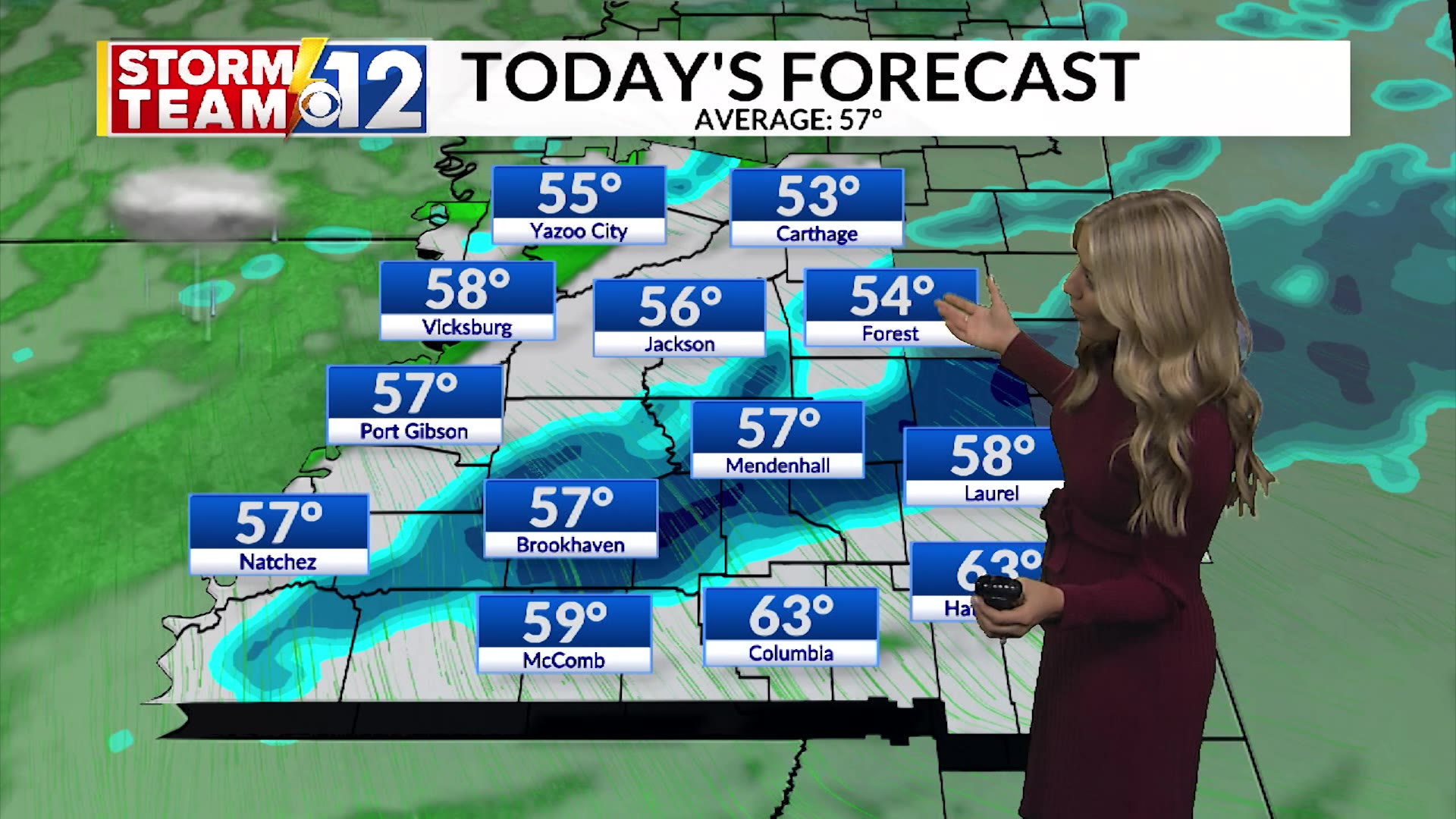 Wednesday afternoon weather update - 1/14